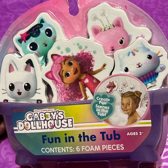 Marvel | Toys | New Dreamworks Gabbys Dollhouse Bath Playtime 6 Foam ...